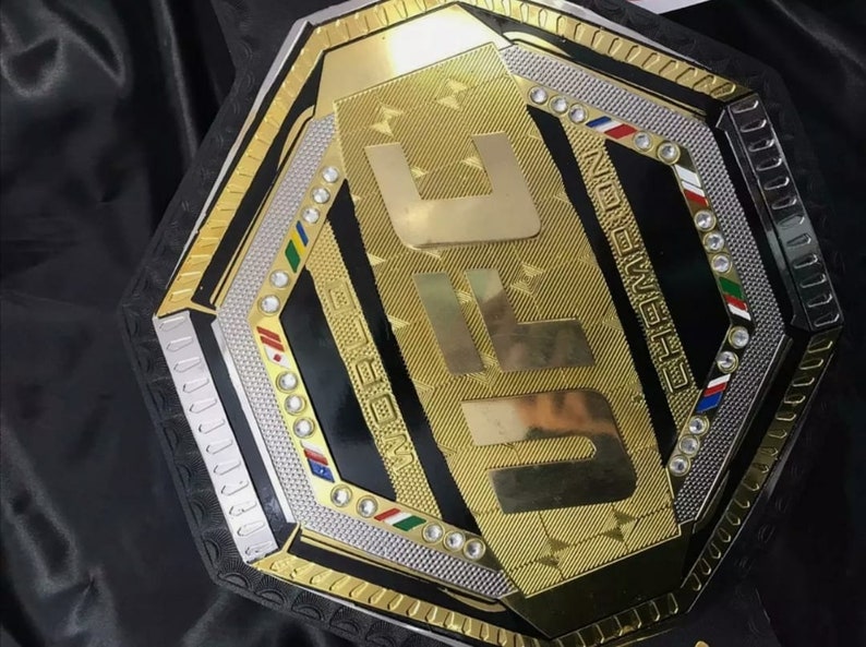 UFC WORLD HEAVYWEIGHT Wrestling Championship Title Belt - Etsy