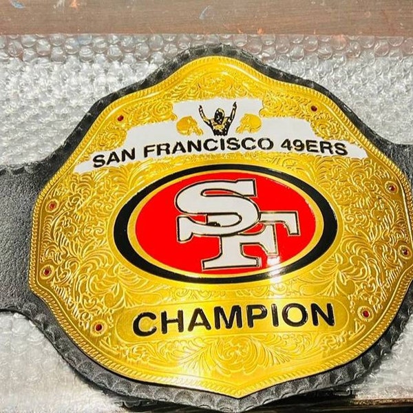 San Francisco 49ers Wrestling Belt - Etsy