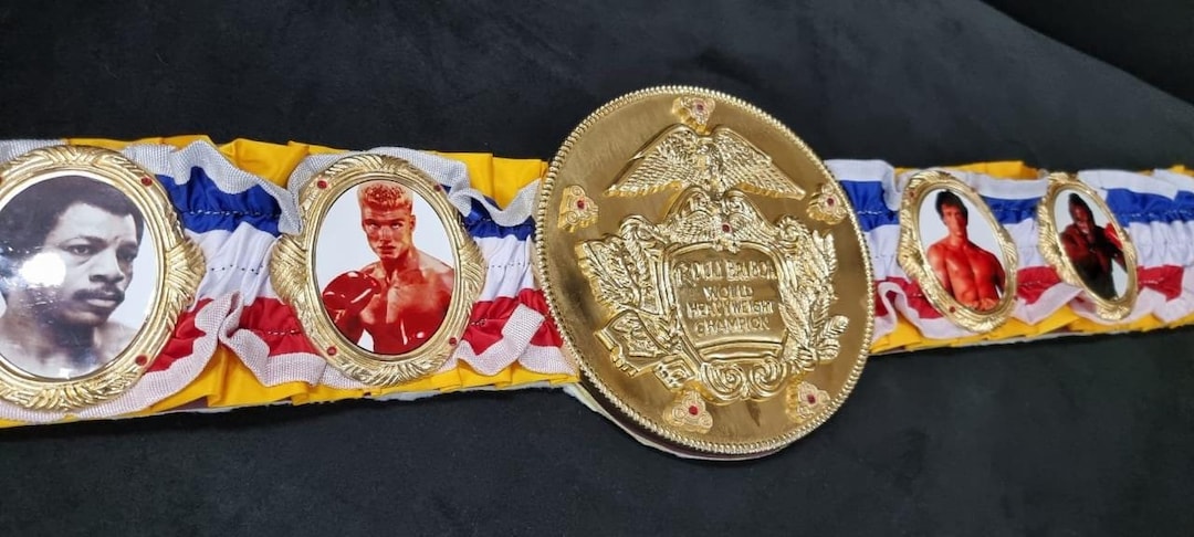 ROCKY BALBOA RING Magazine Award World Heavyweight Championship Title ...