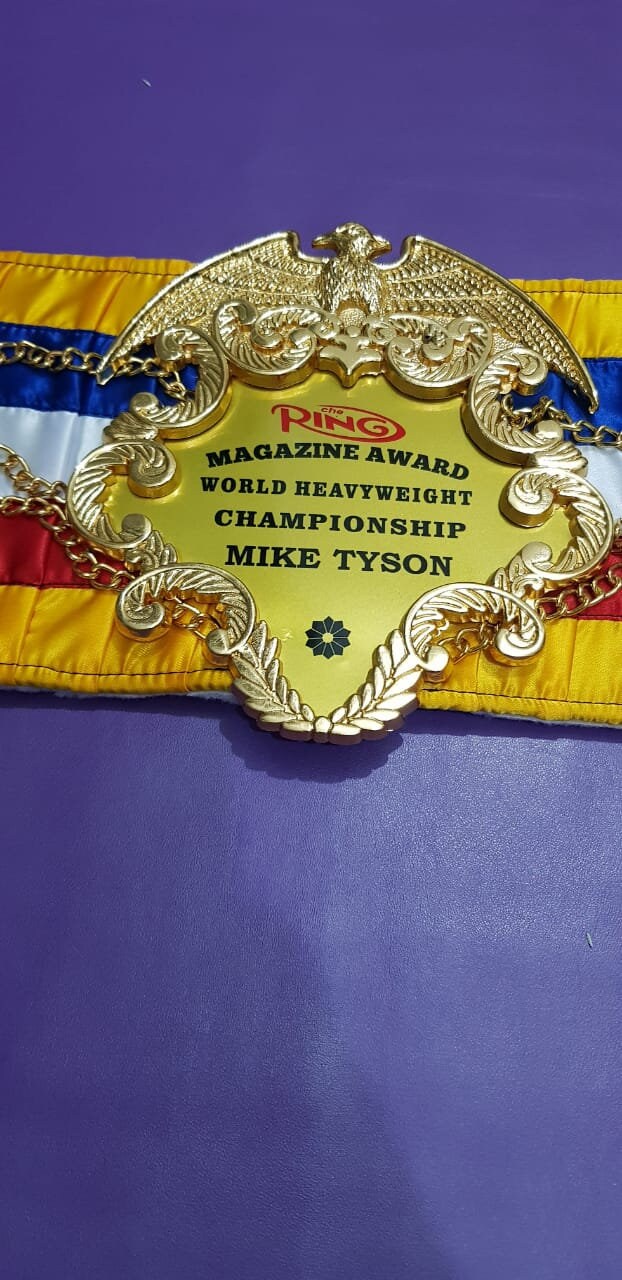 MIKE TYSON Ring Magazine Award - Etsy