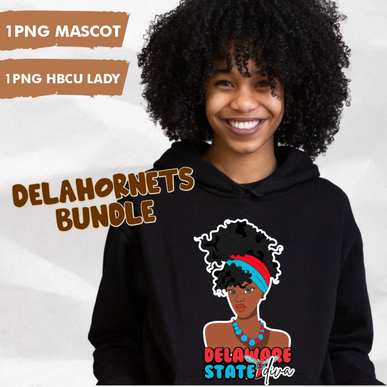 HBCU Delaware State University Mascot, Lady Commercial Use Instant ...