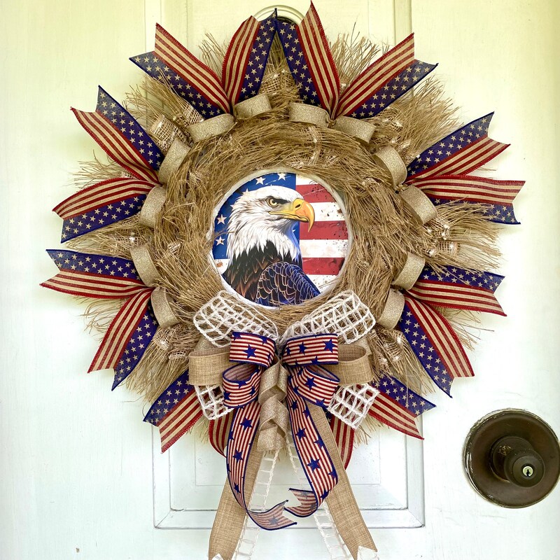 Americana Wreath - Etsy