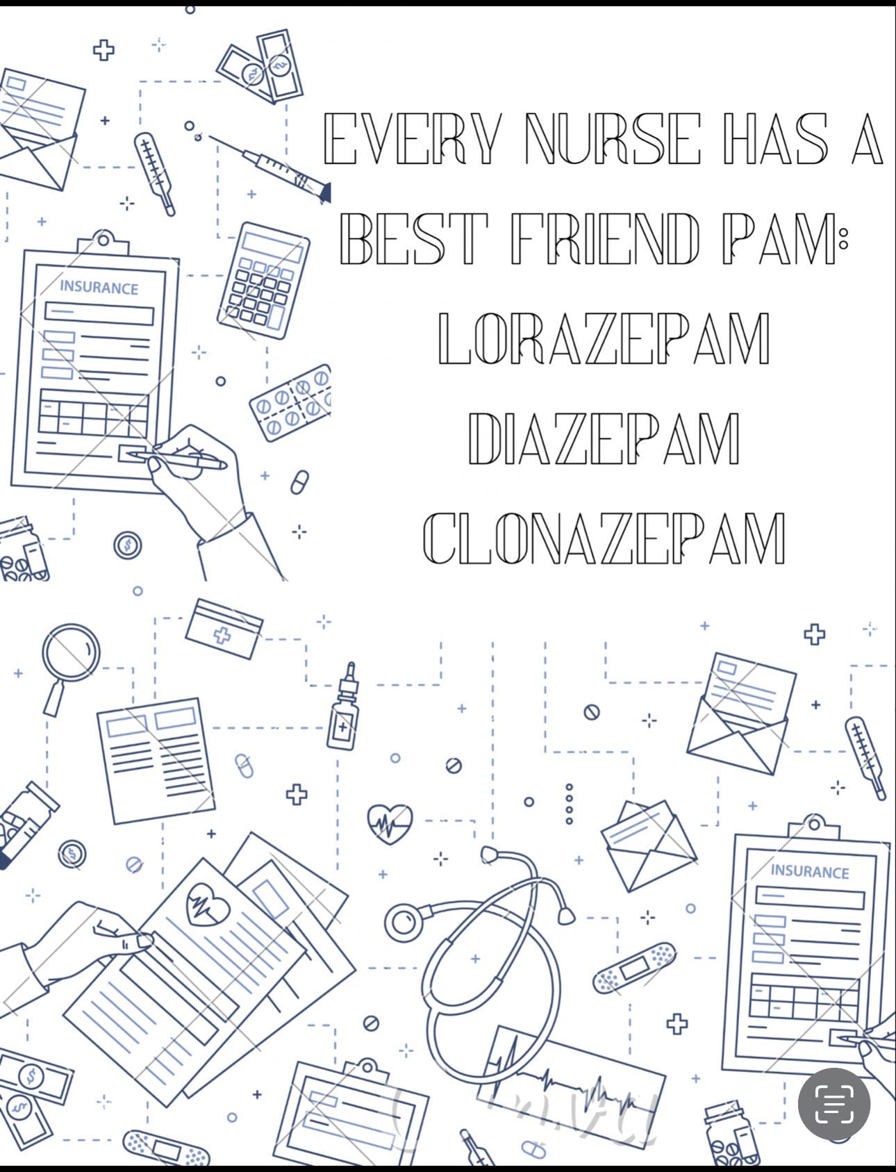 Nurse Coloring Sheet Download - Etsy