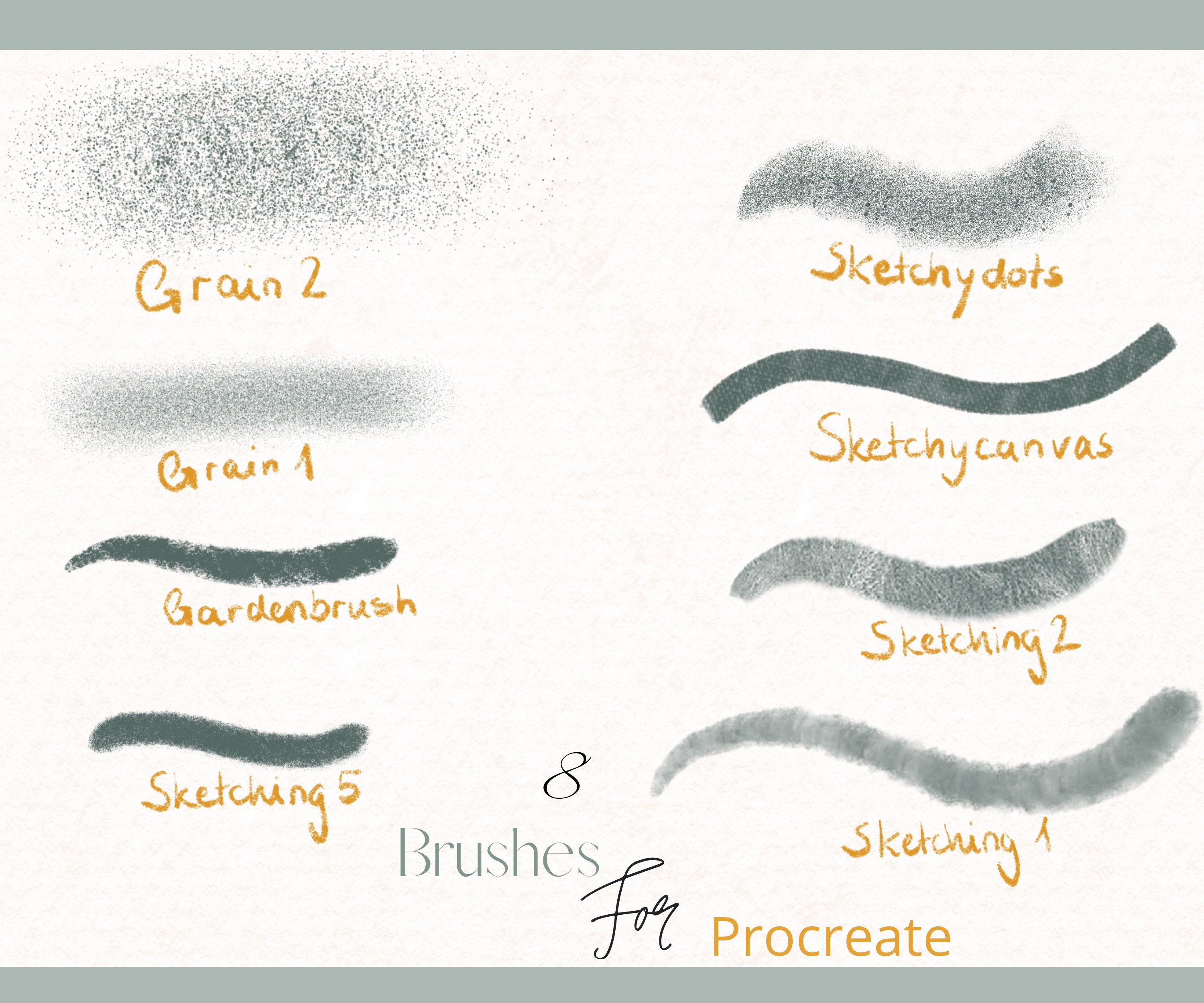 Procreate Sketching Brush for Skatching Pencil Pinsel - Etsy