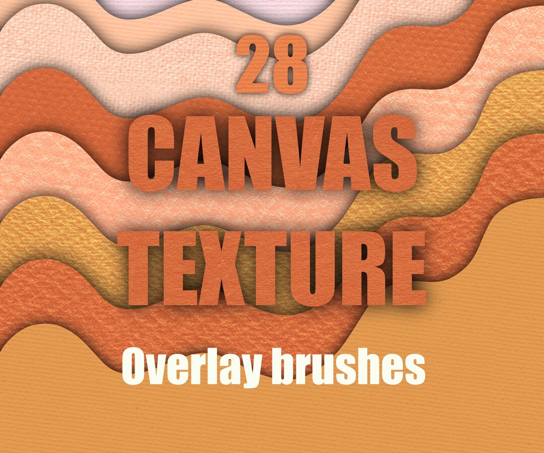 Procreate Canvas Texture Brushes Overlay Watercolor Paper, Old Paper ...