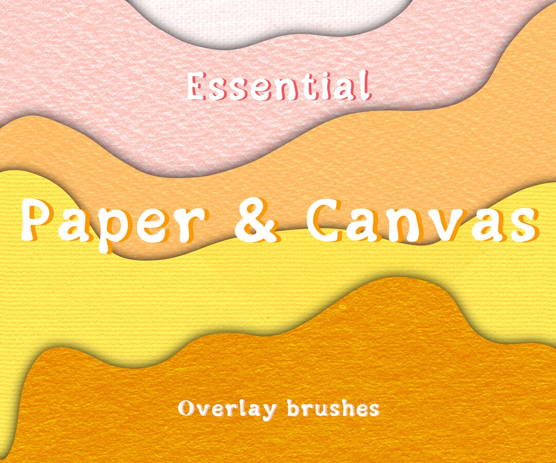 Procreate Canvas Texture Overlay Brushes Paper Texture Brushes Free ...