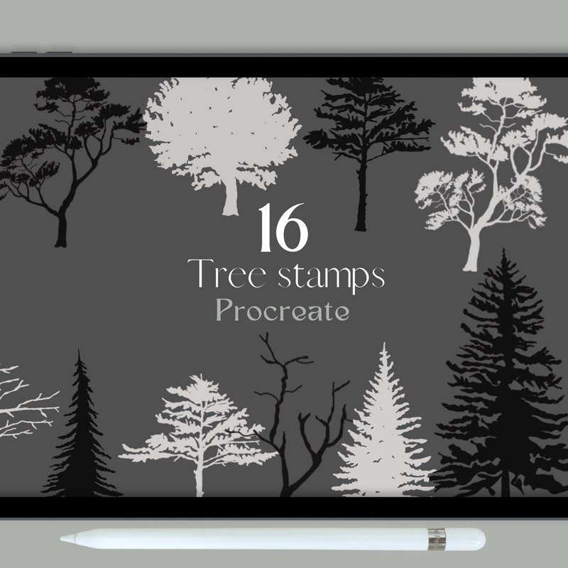 Tree Stamp - Etsy