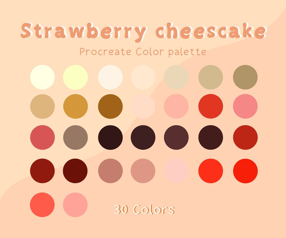 Procreate Color Palette Bundle 270 Colors 9 Palettes Digital - Etsy