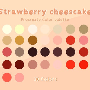 Procreate Color Palette Bundle 270 Colors 9 Palettes Digital Swatches ...