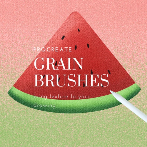 Procreate Grain Brush for Grain Texture Set of 2digital - Etsy