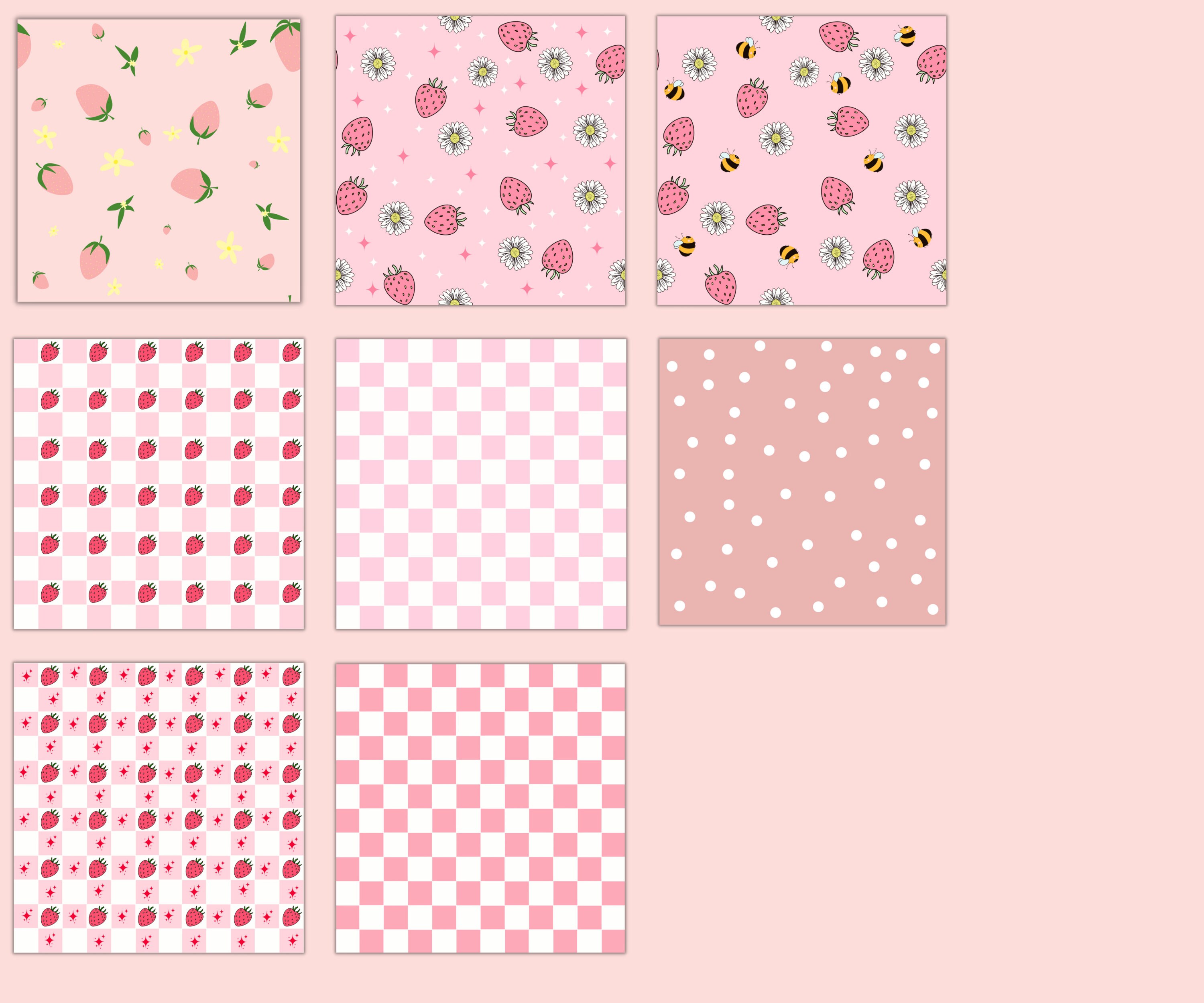 Groovy Pink Digital Paper Edition 20 Digital Paper, Seamless Pattern ...