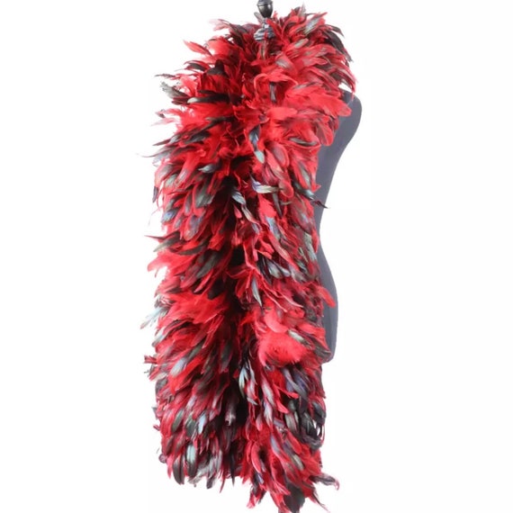 Rooster Feather Boas | Etsy
