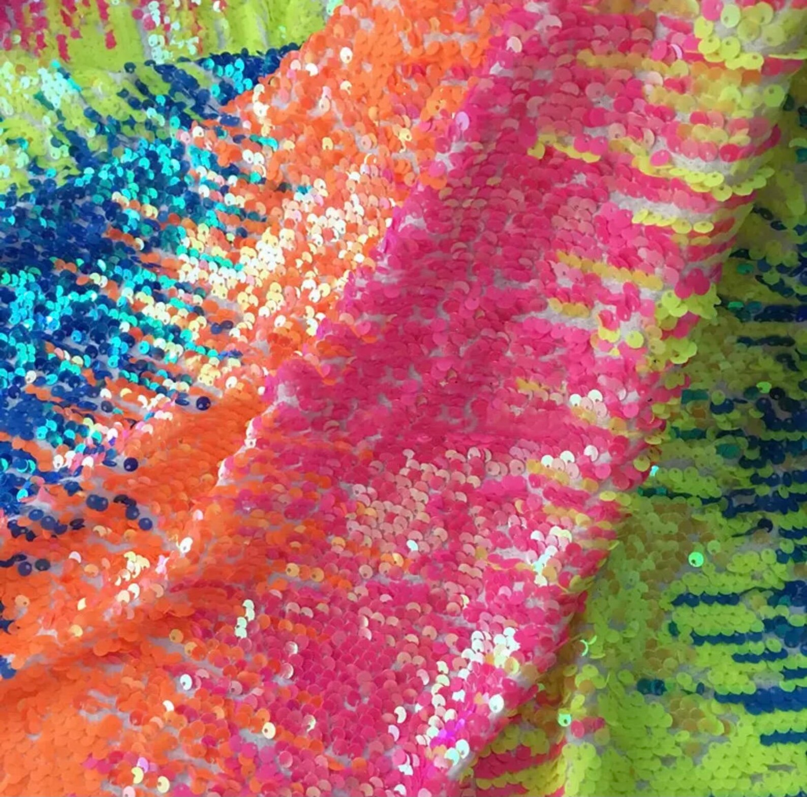 Sequin Neon Rainbow - Etsy