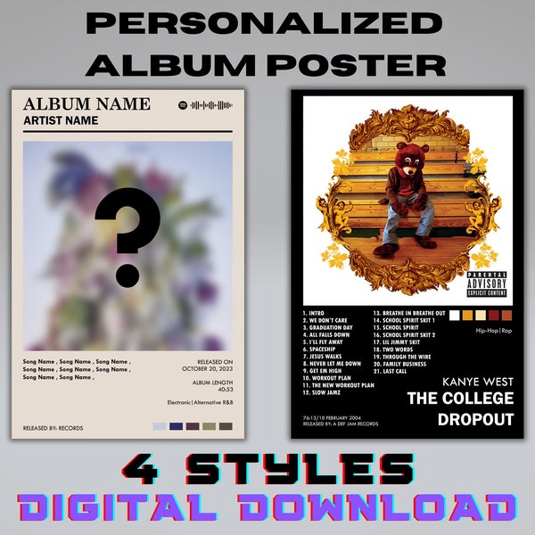 Album Poster - Etsy