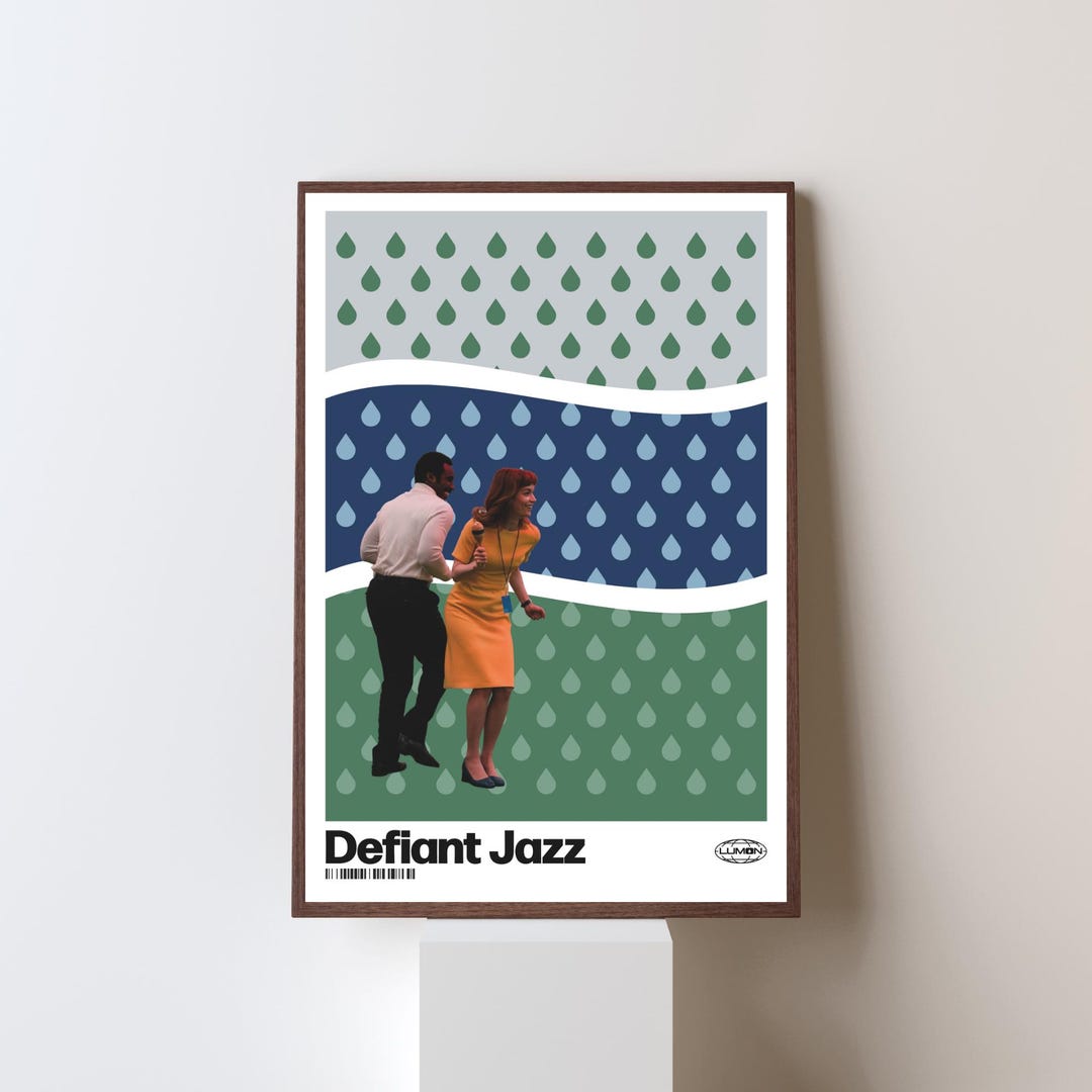 Defiant Jazz Poster, Milchick Dance Art Print, Psychological Thriller ...