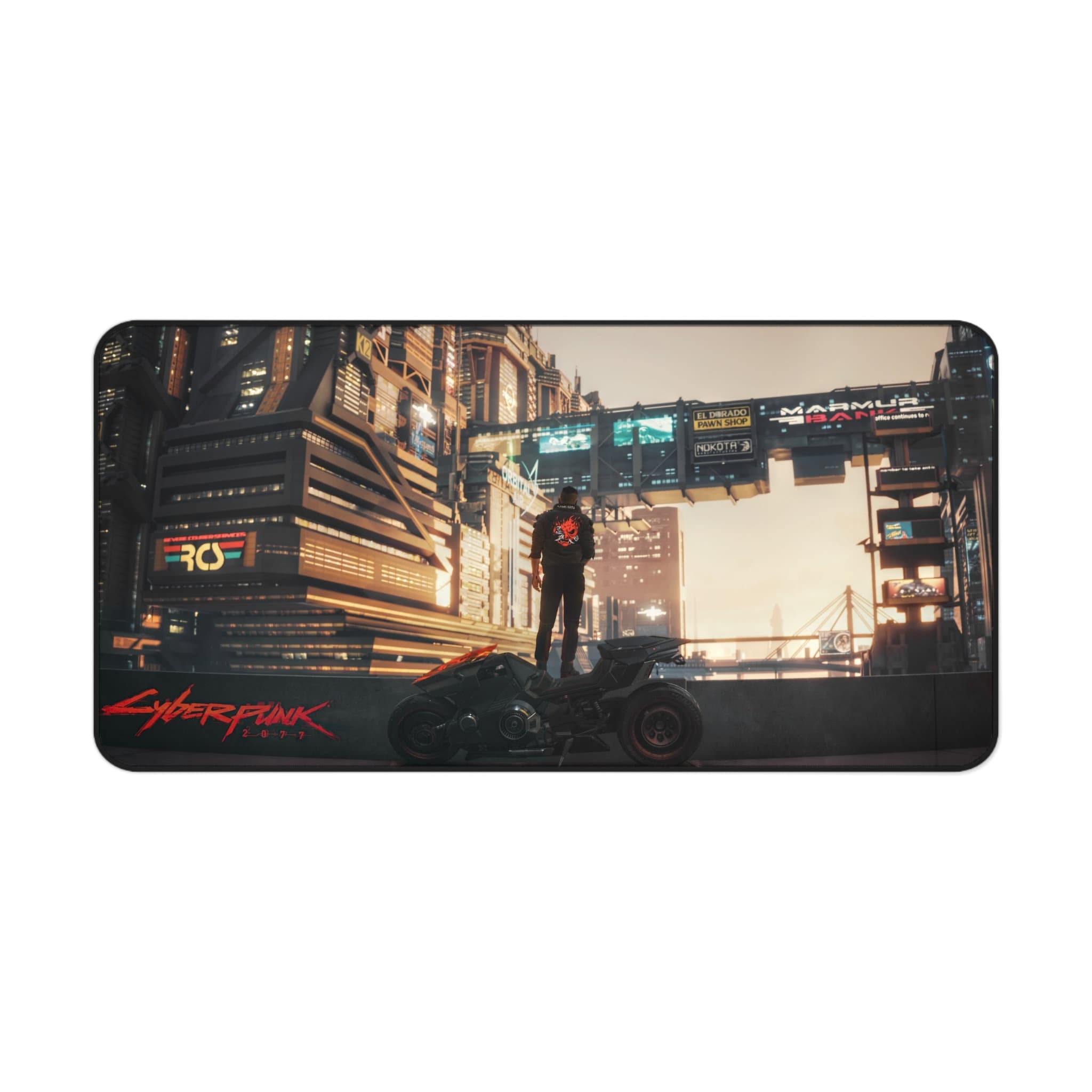 Cyberpunk 2077 XXL Desk Mat, Large Desk Mat With Print, Gaming Large ...