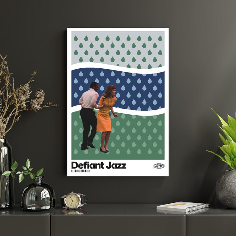 Defiant Jazz Poster, Milchick Dance Art Print, Psychological Thriller ...