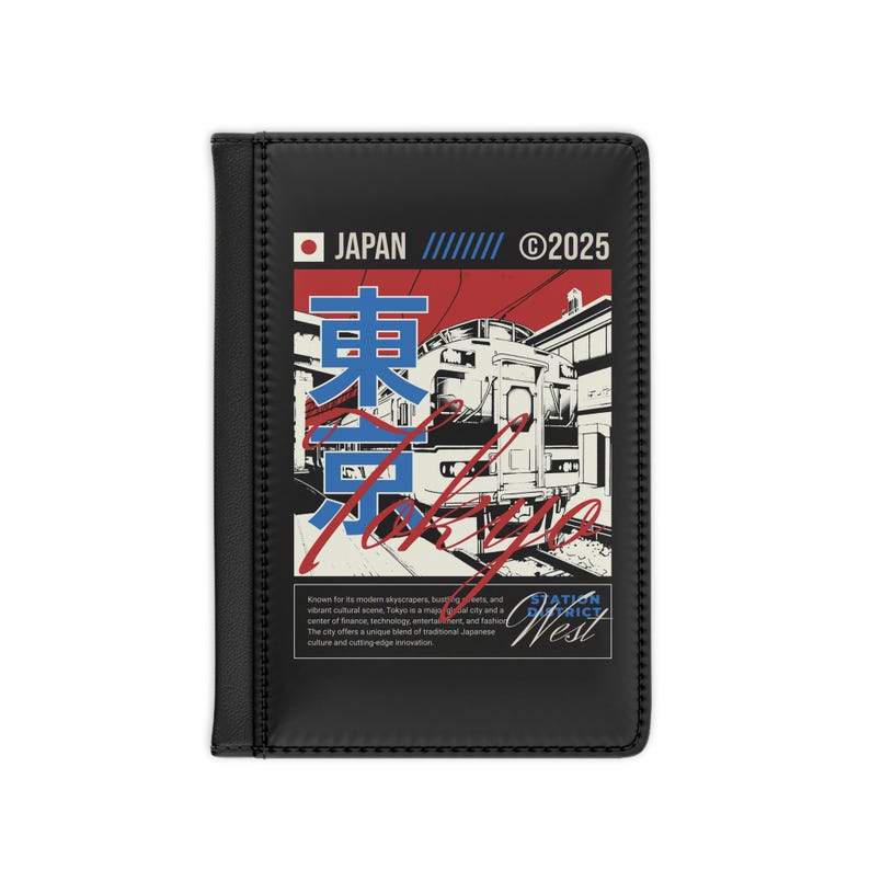 Tokyo Passport Cover: Japan Travel Souvenir, RFID Faux Leather - Etsy