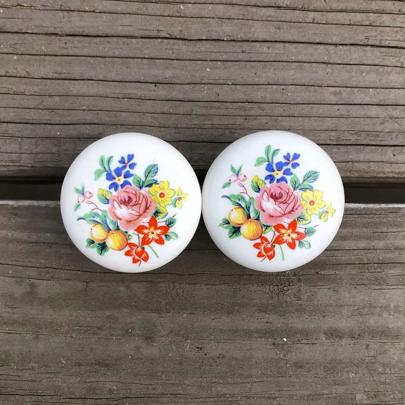 Shabby Chic Drawer Knobs - Etsy