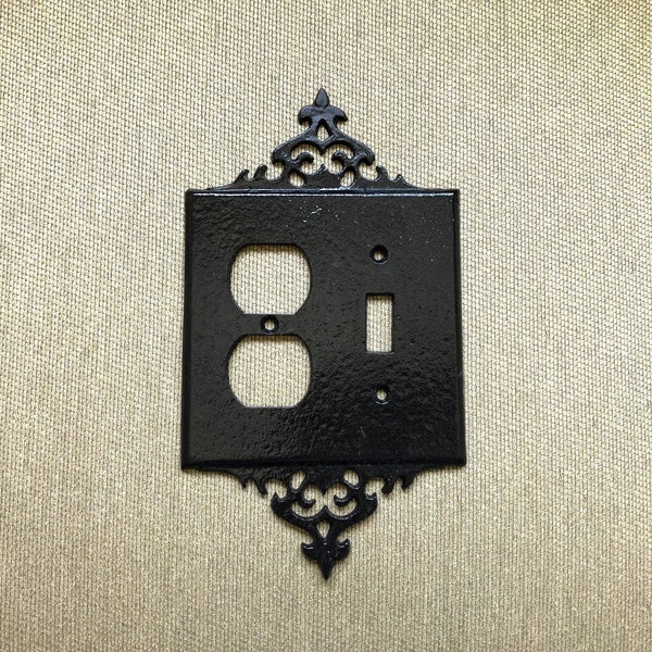 Black Outlet Cover - Etsy