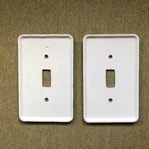 Vintage Single Switch Plates Floral Vines, Flowers, 1 AVAILABLE, Shabby ...