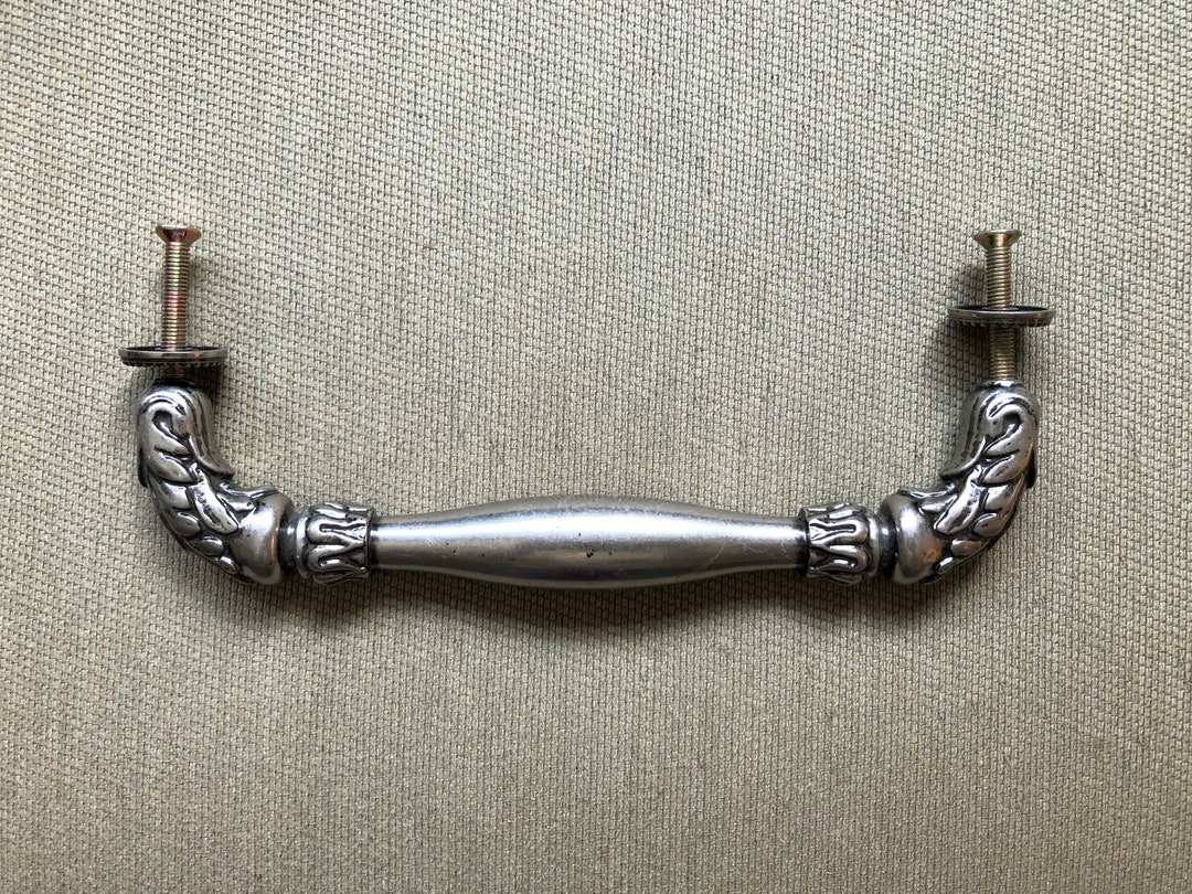 Vintage Drawer Pull Embossed Silver Color Southwestern Style, LARGE ...