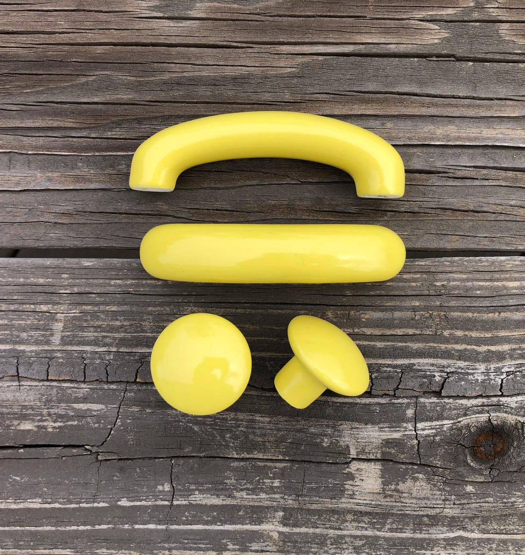 Yellow Ceramic Drawer Knobs & Drawer Pulls, Cabinet Knobs, Dresser ...