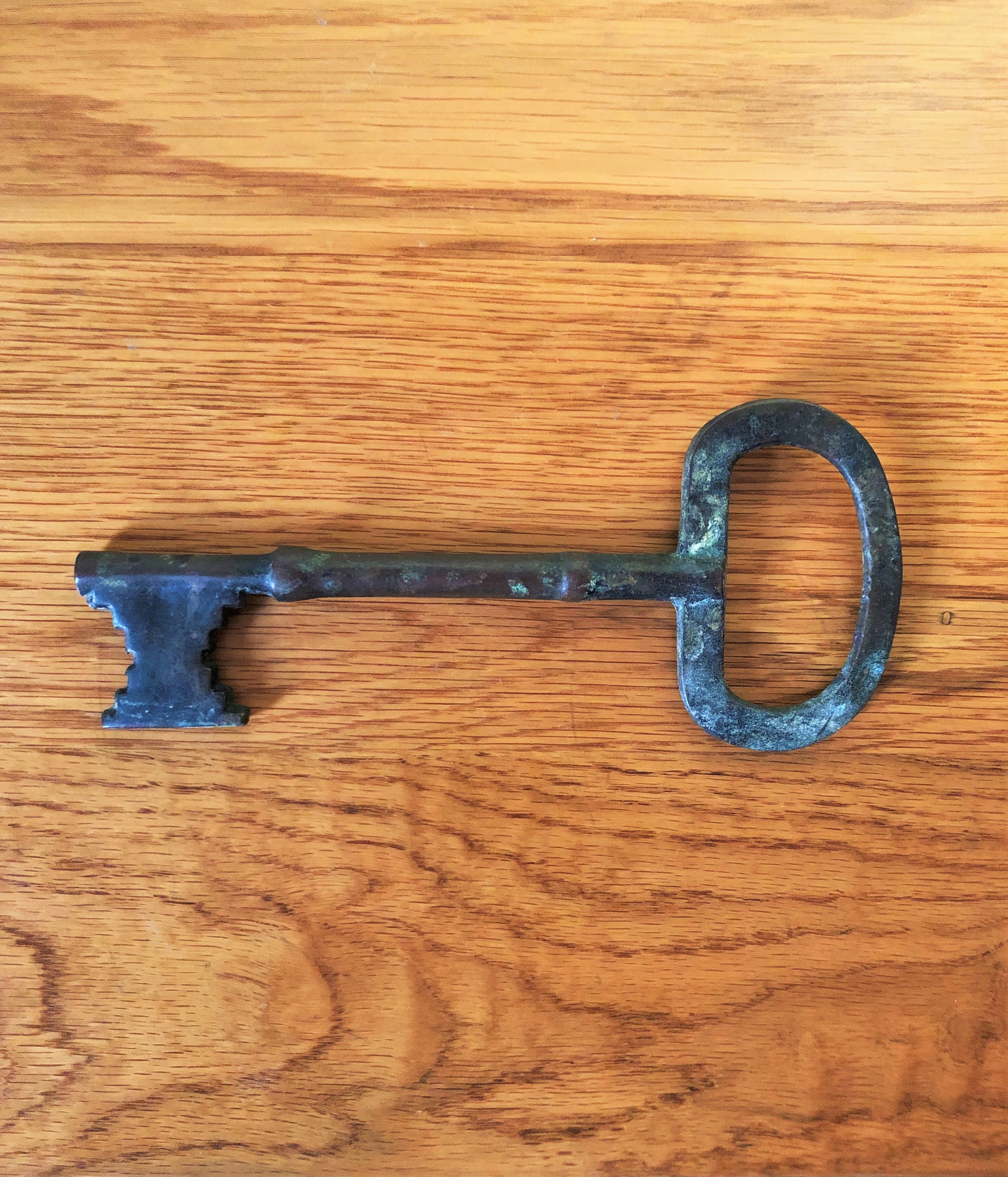 Old Brass Jail Key