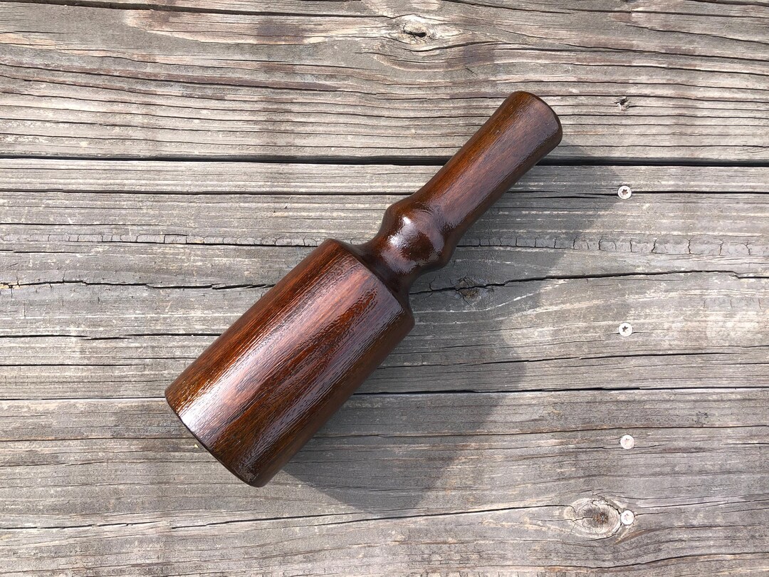 Ebonized Walnut Wood Carving Mallet Handmade 12 Ounces, Carvers Mallet ...