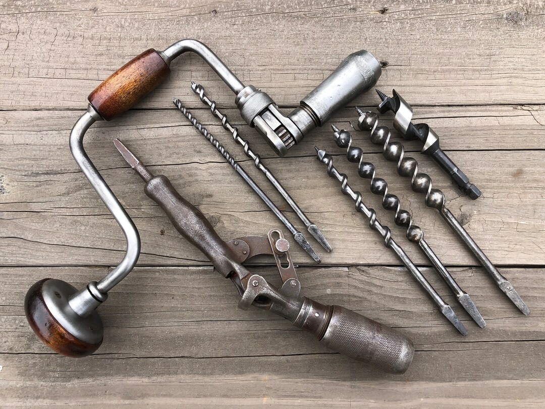 Miller Falls Angular Bit Stock No. 108, Millers Falls Brace No 1710 10 ...