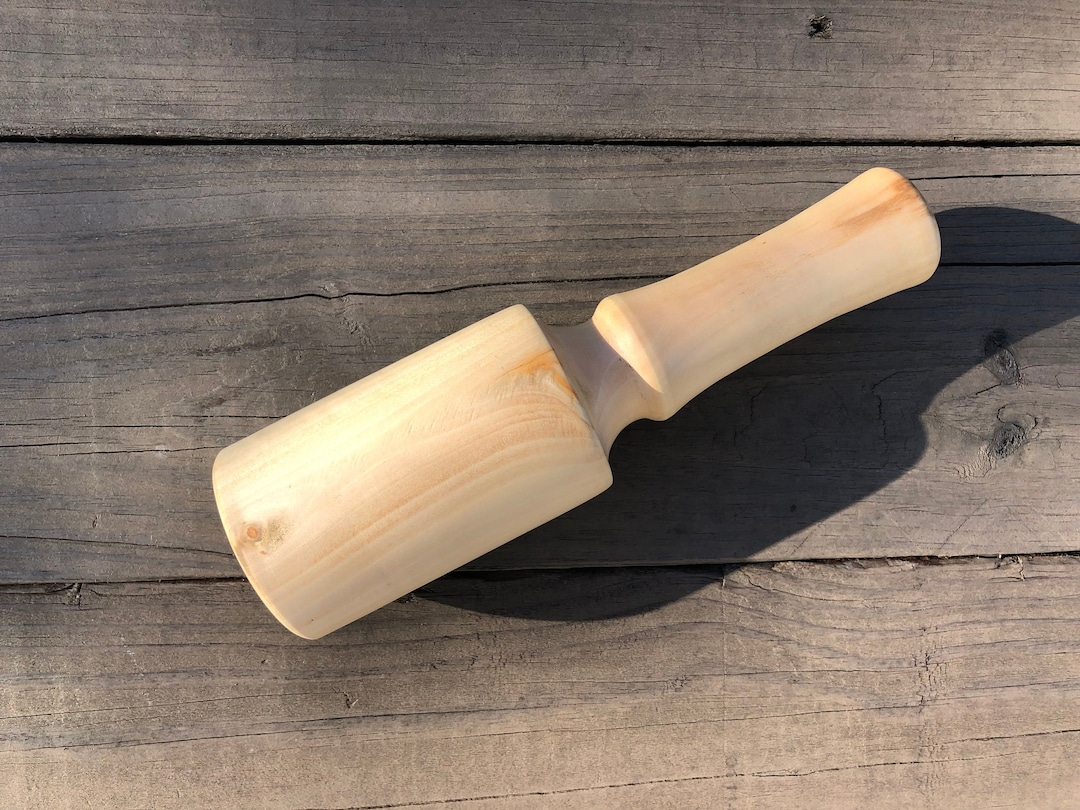 Handmade American Beech Wood Carving Mallet 13.5 Oz, Carvers Mallet ...