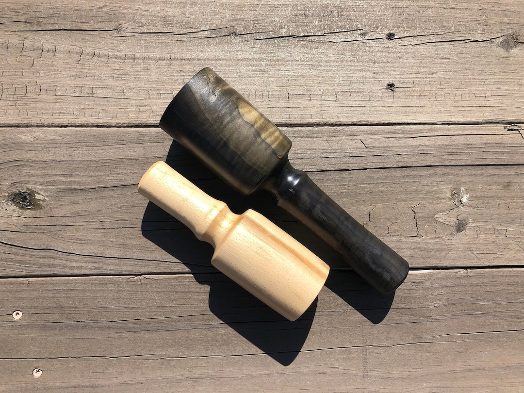 Wood Carving Mallets SET OF 2 Handmade, 16 and 10 Oz. Beech Mallets ...