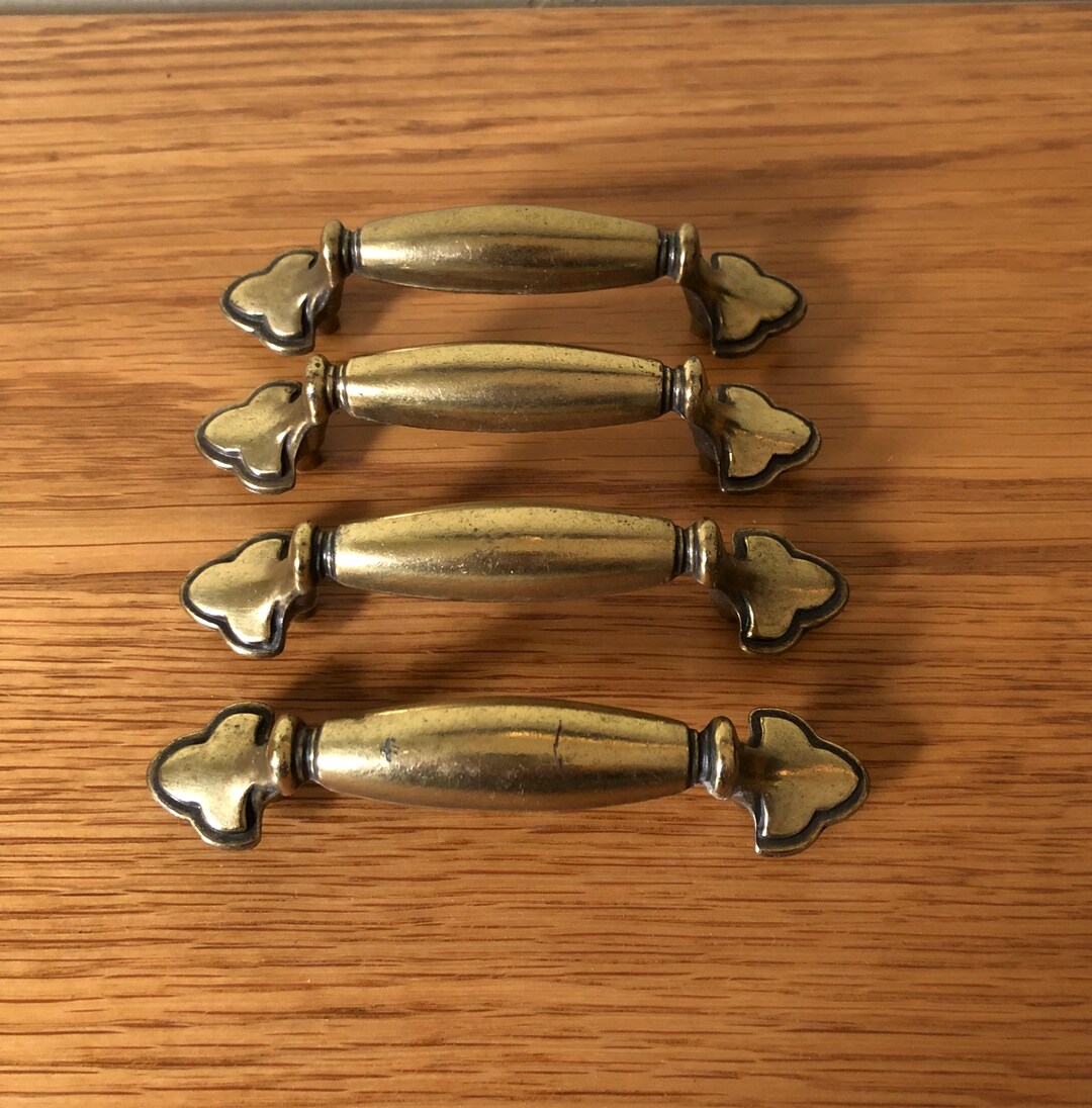 Brass Finish Drawer Pulls KBC SETS OF 2, Keeler Brass Dresser Pulls ...