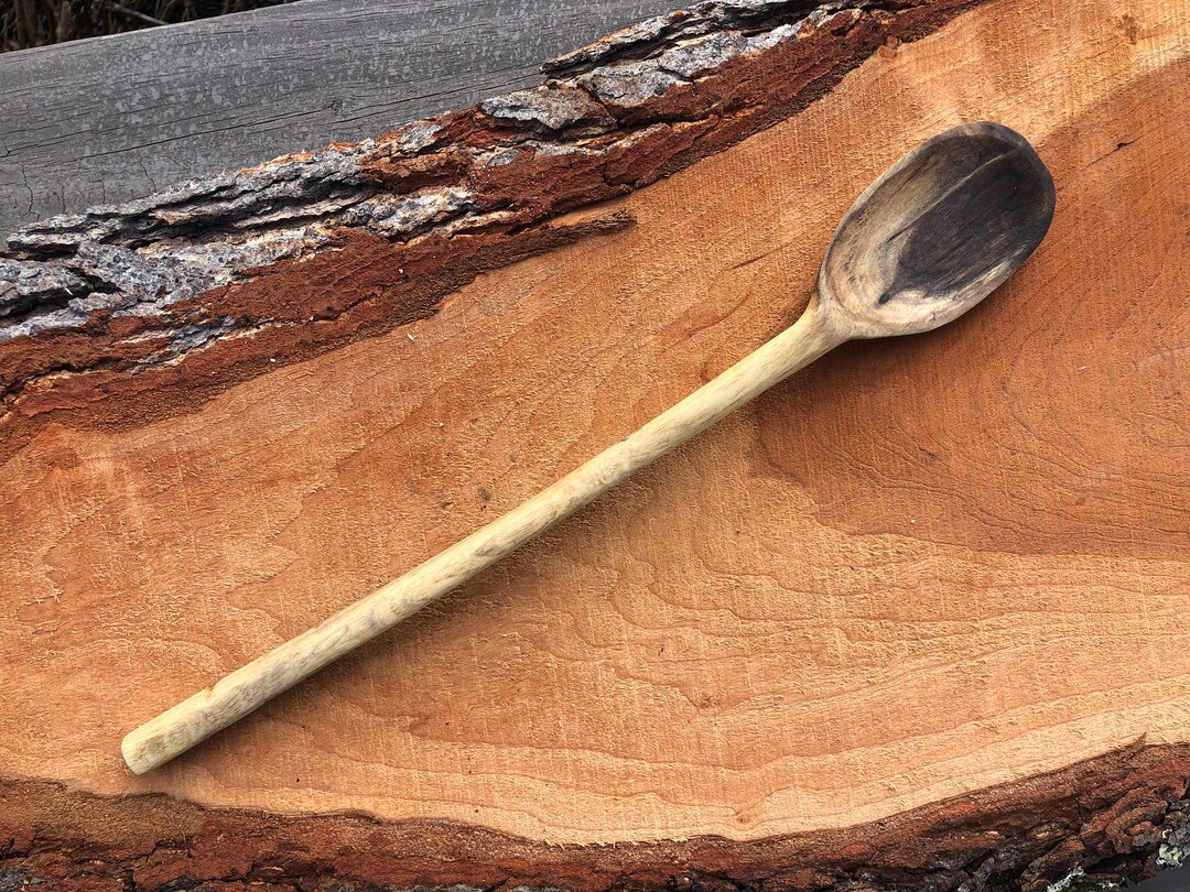 Handmade Wooden Utensils, Walnut Wood Serving Spoon, Wooden Spoons ...