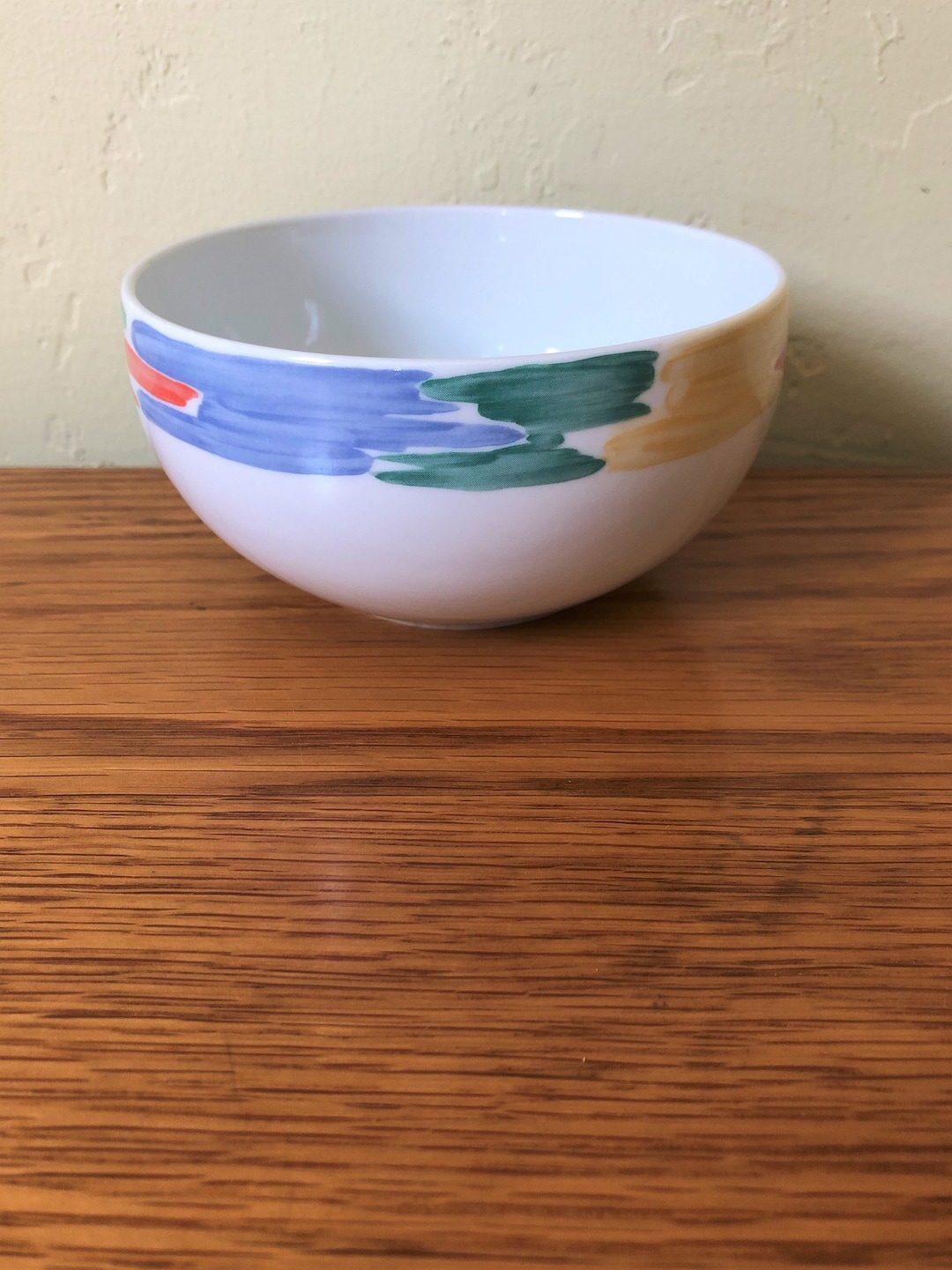 Vintage Block Spal Palette Cereal Soup Bowls 4 AVAILABLE, Pastel Color ...