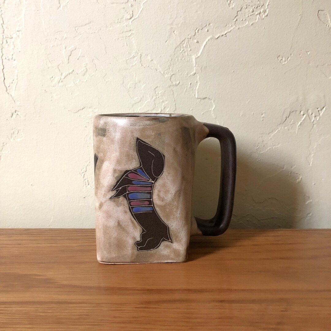 Vintage Mara Mug Dogs, Stoneware, Made in Mexico, Southwest ...