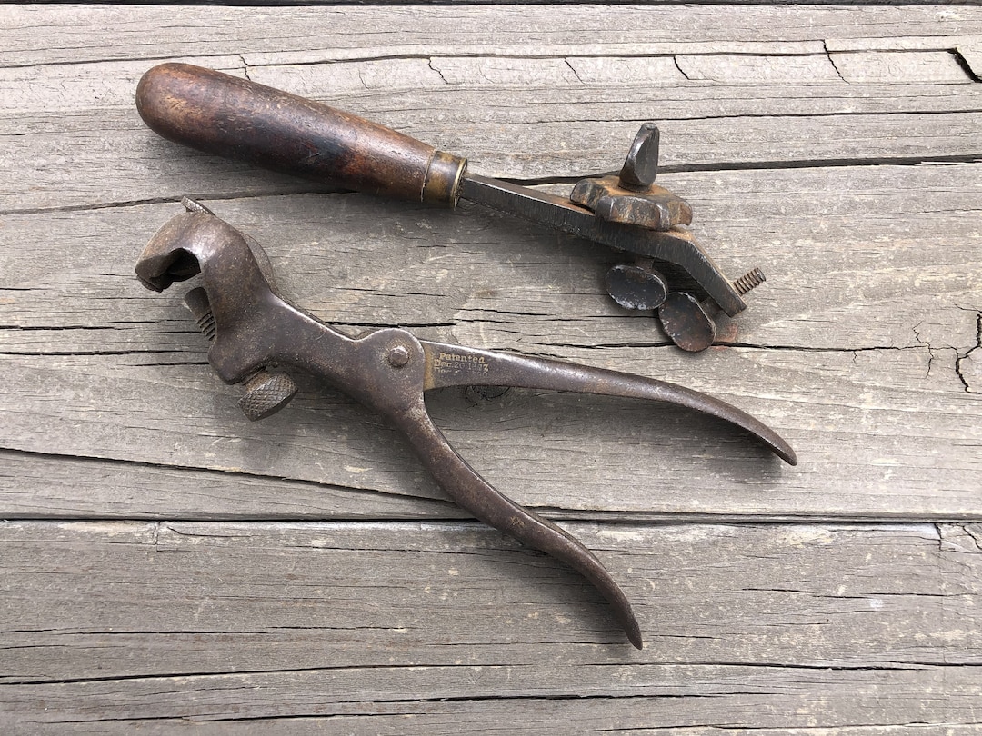 Vintage Saw Sets , Morrill Saw Set Patent Dec 20, 1887 Stillman? - Etsy