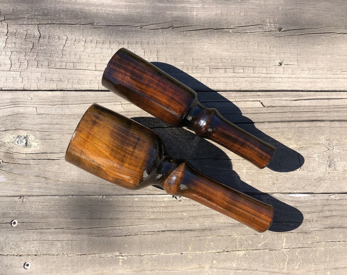2 Wood Carving Mallets ~19 and 10 Oz Cherry Mallets, Carvers Mallet ...
