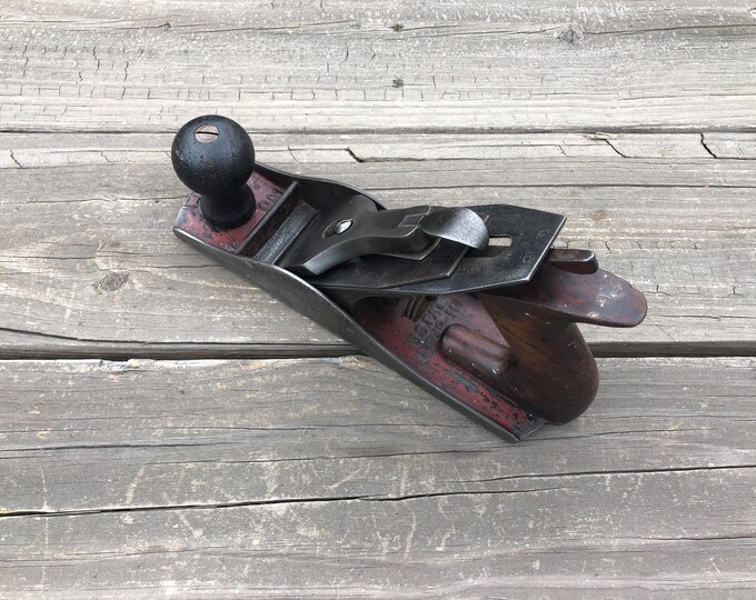Vintage Stanley No 4 Woodworking Plane Type 13 Stanley Bailey Hand ...