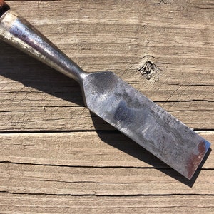 Vintage Bevel Edge Socket Chisel, 1 Inch ~8-7/8 Inches Long - Sharpened ...