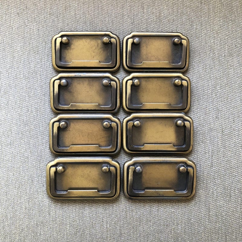 Gold Recessed Pull - Etsy