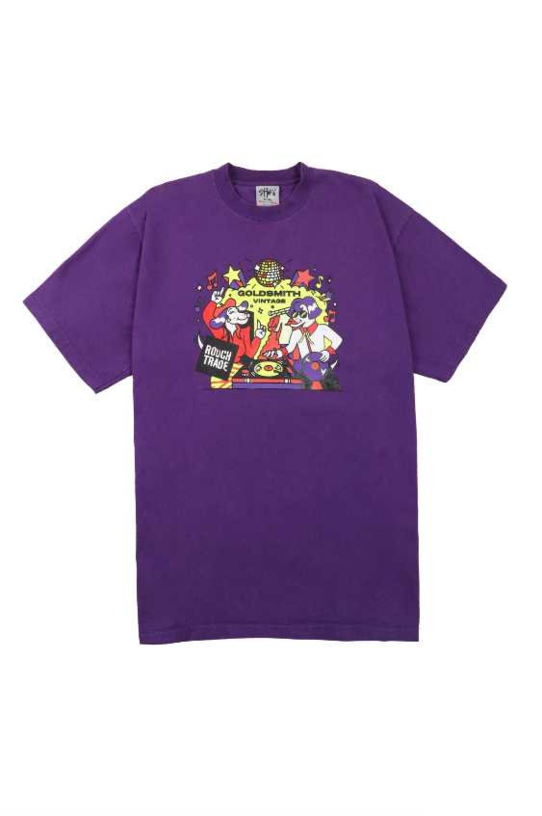 Goldsmith Vintage X Rough Trade Purple T-shirt - Etsy