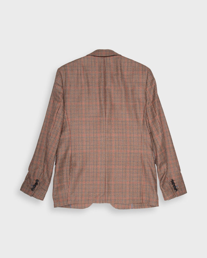 Brown Check Blazer - Etsy UK