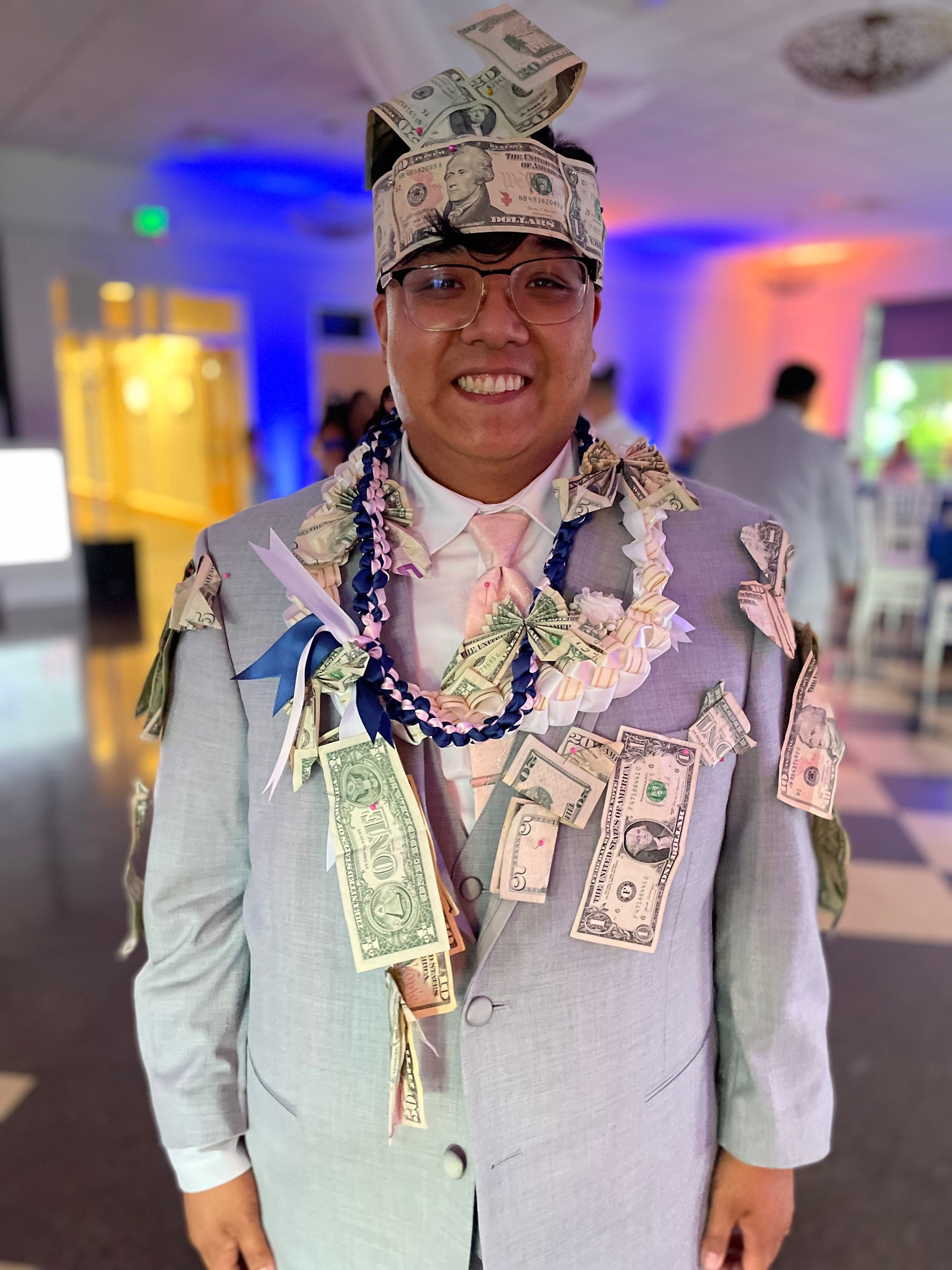 CUSTOM Money Leis, Graduation Present, Wedding Gift, Money Necklaces ...