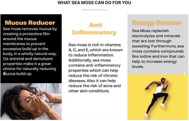 Dragon Passion Sea Moss Gel, Fruit Flavored Sea Moss Gel, Irish Sea ...