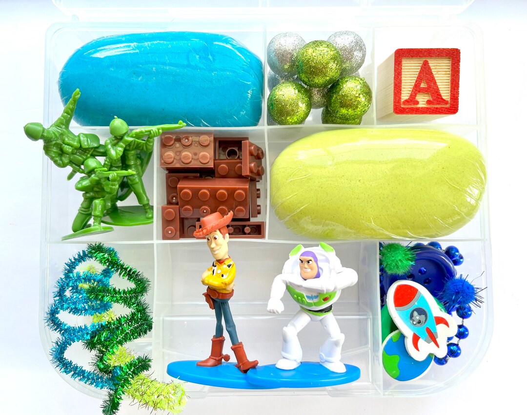 Toy Story Inspired Play Dough Kit, Play Dough Kit, Toy Story Gift, Toy ...