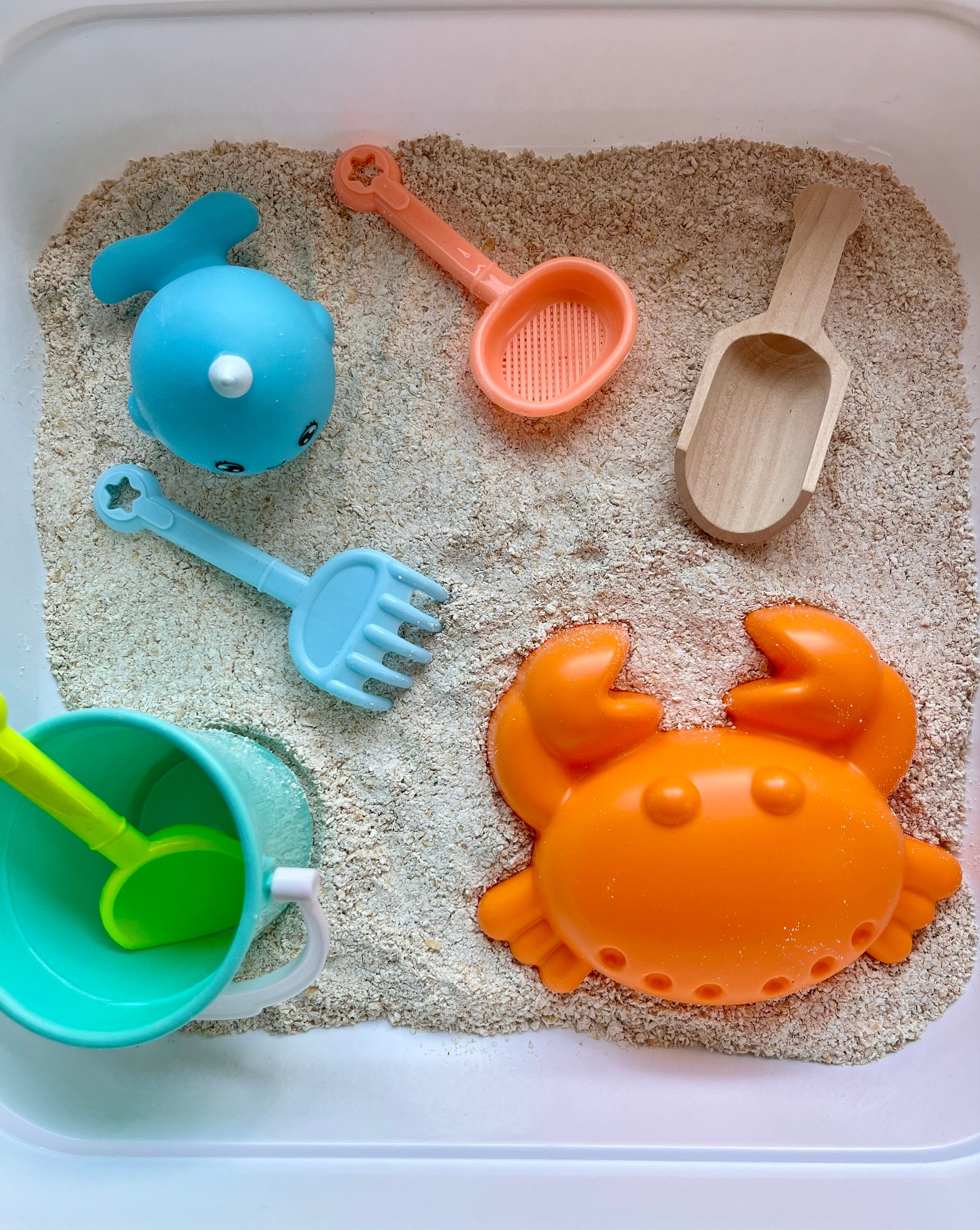 Toddler Friendly Sensory Bin Beach Day Sensory Bin Beginners - Etsy