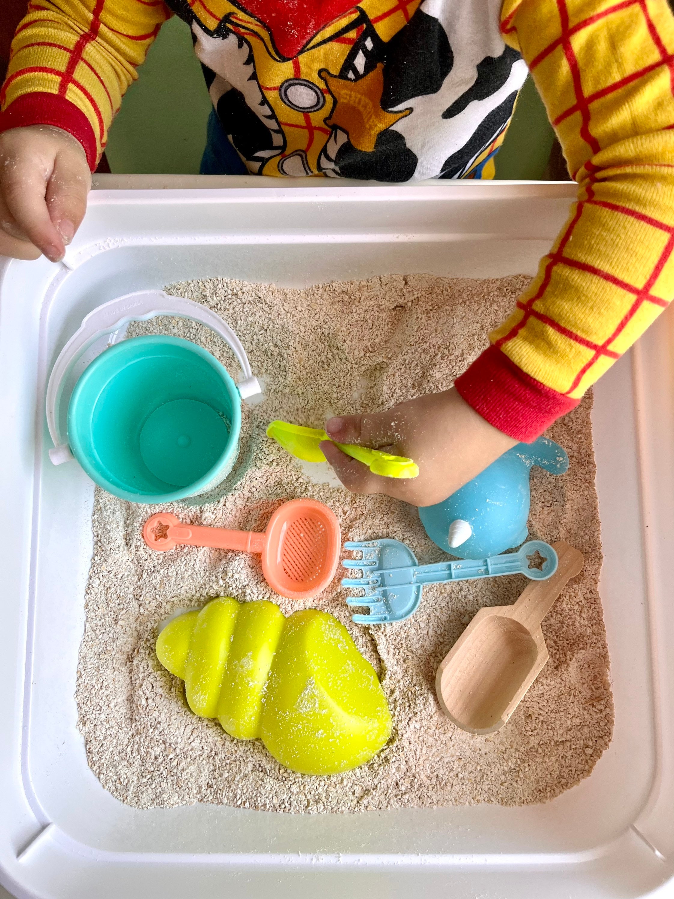 Toddler Friendly Sensory Bin Beach Day Sensory Bin Beginners - Etsy