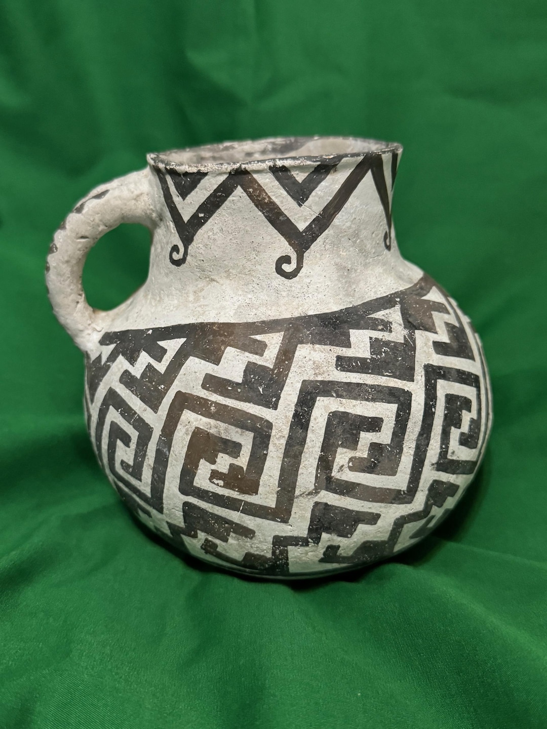 Prehistoric Ancestral Puebloan Anasazi / Mogollon SNOWFLAKE Black-on ...