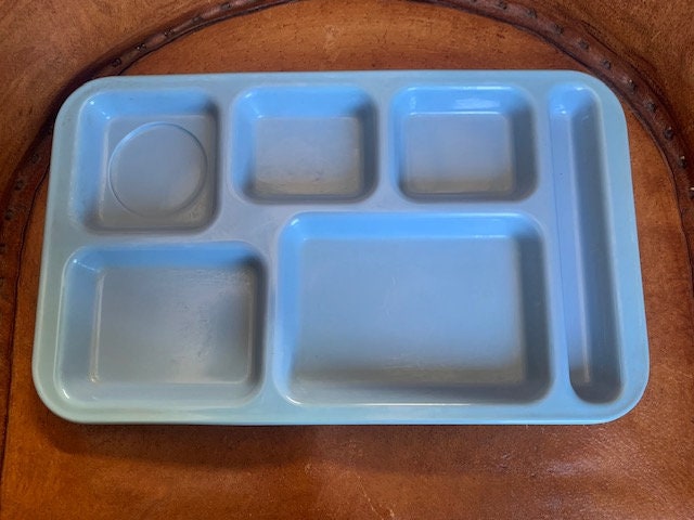 Blue School Lunch Tray
